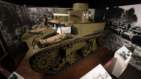 M2A2 light tank - Mississippi Armed Forces Museum