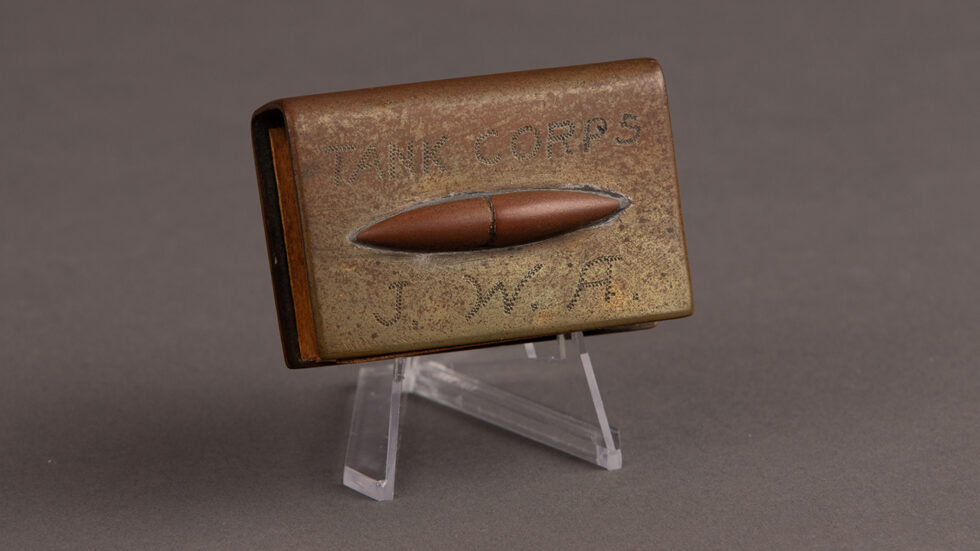 Smith & Wesson M1917 revolver belonging to James W. Anding ...